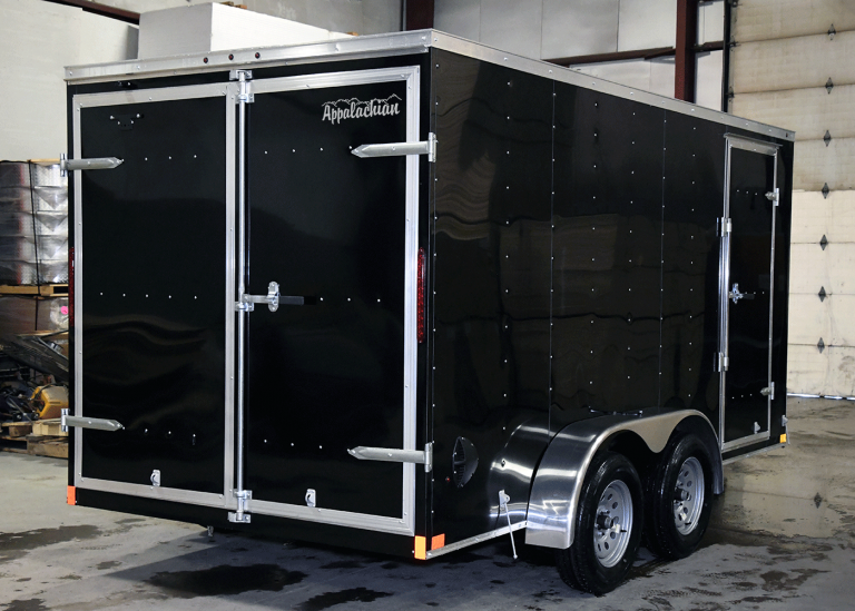 7′ Wide Tandem Axle Enclosed Cargo Trailers | Call Today!